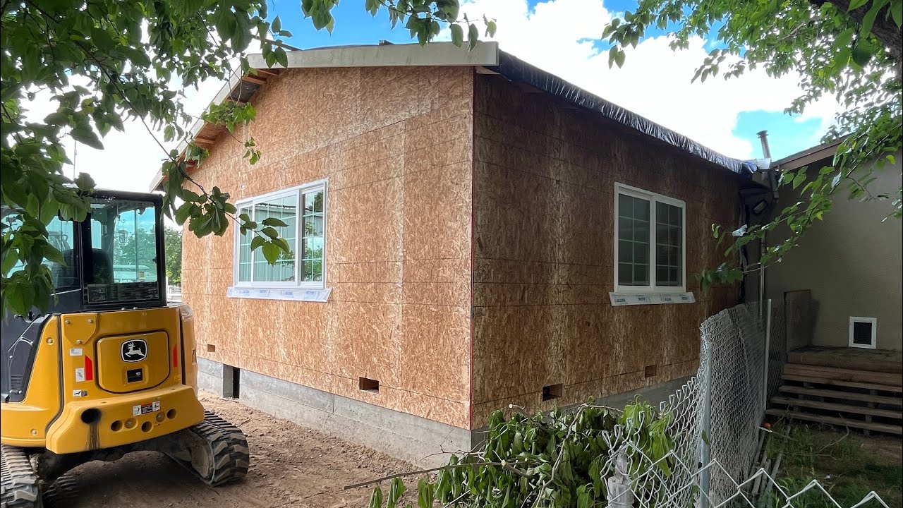 Shell is done! Ripon Room Addition Tour. - YouTube