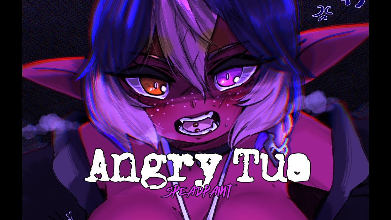 Angry Tua（ SPEEDPAINT ） - YouTube