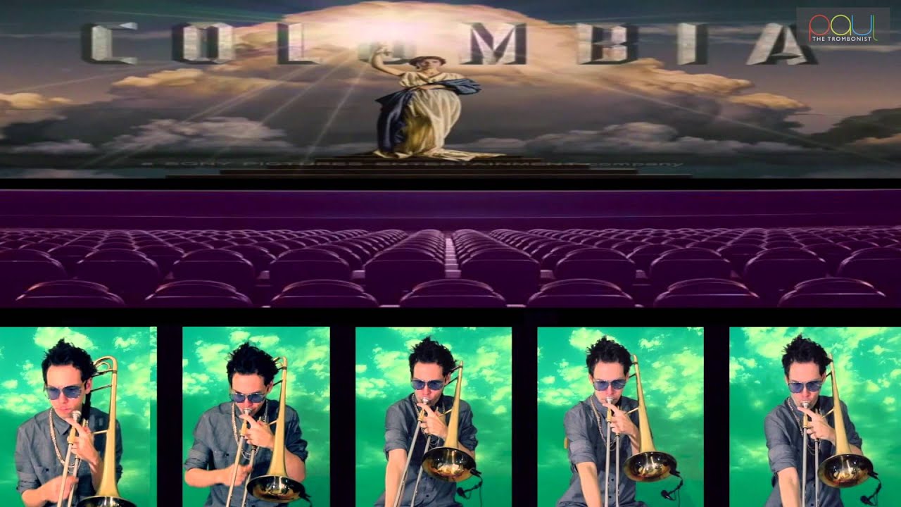 Movie Intro Theme Medley - Performed on 5 trombones - YouTube