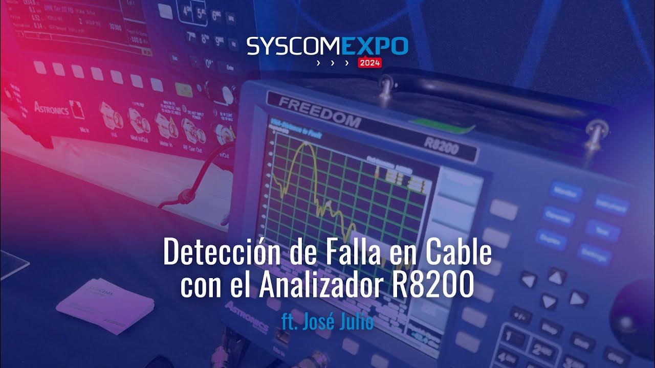 Detección de Falla en Cable con el Analizador R8200 ft. José Julio - YouTube