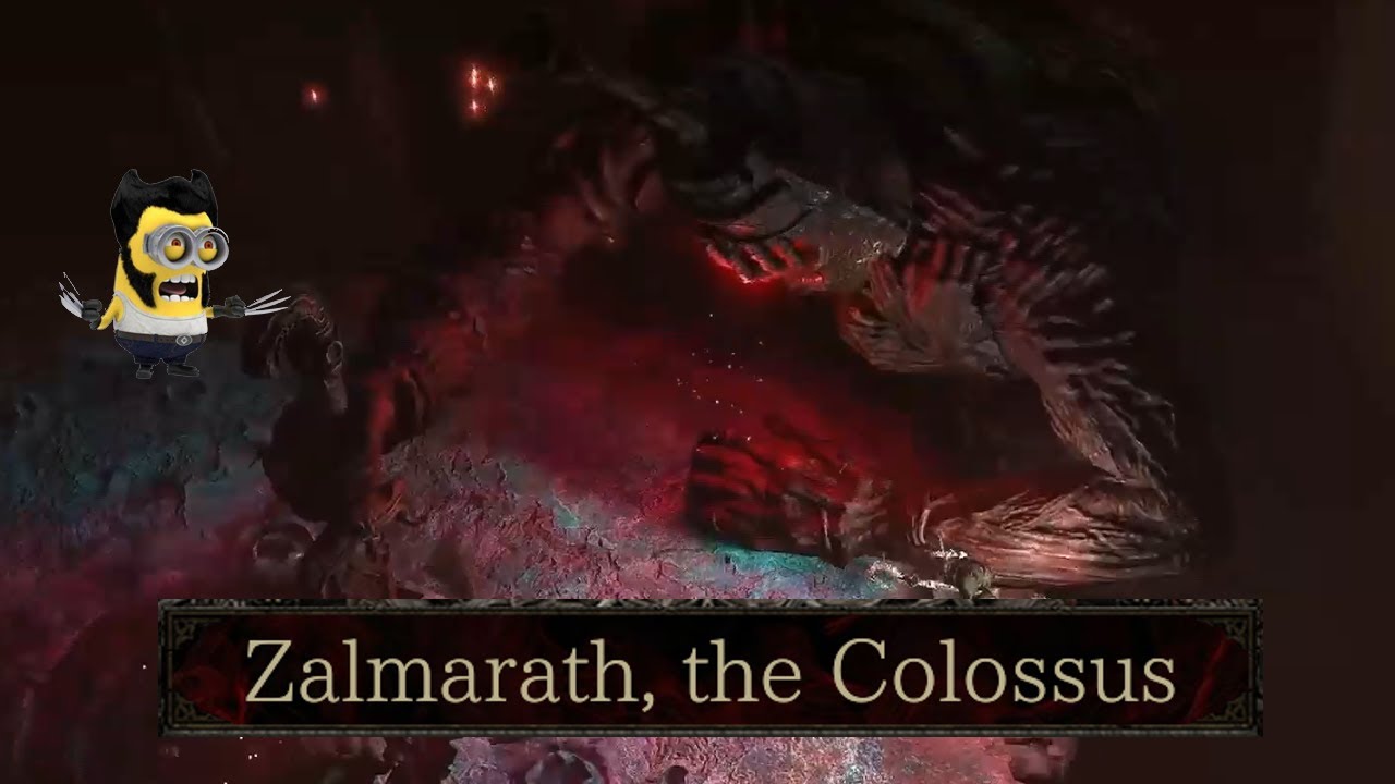 How to beat Zalmarath the Colossus | PoE 2 Boss Fight - YouTube