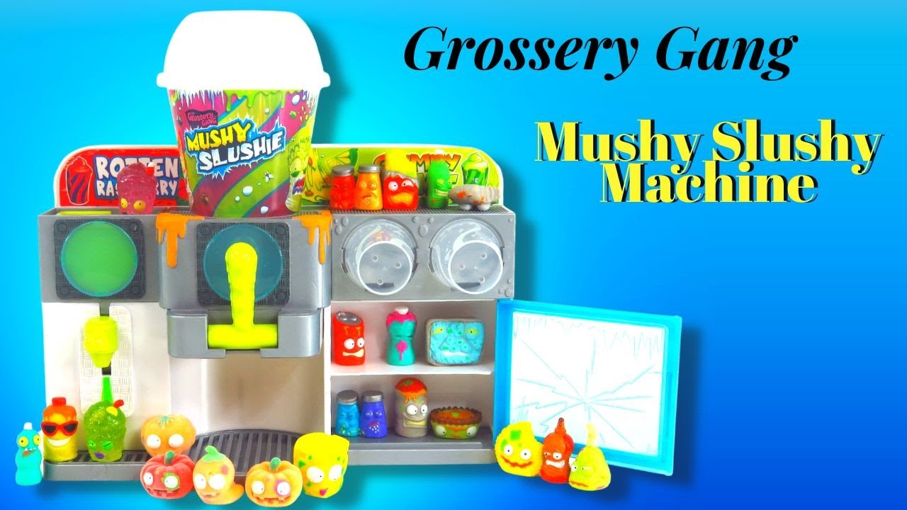 Grossery Gang Mushy Slushy Machine - YouTube