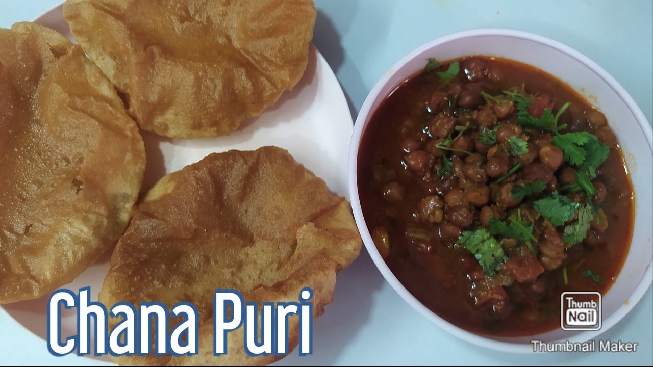 Chana Puri Recipe | Kala Chana Puri Recipe | Breakfast Recipe | Queen's ...