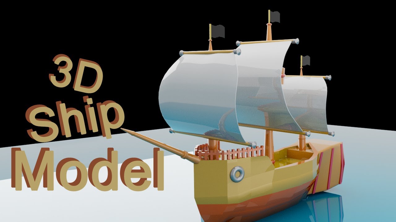 how to create 3D Ship Model ? | 3d model kaise banate hai ? - YouTube