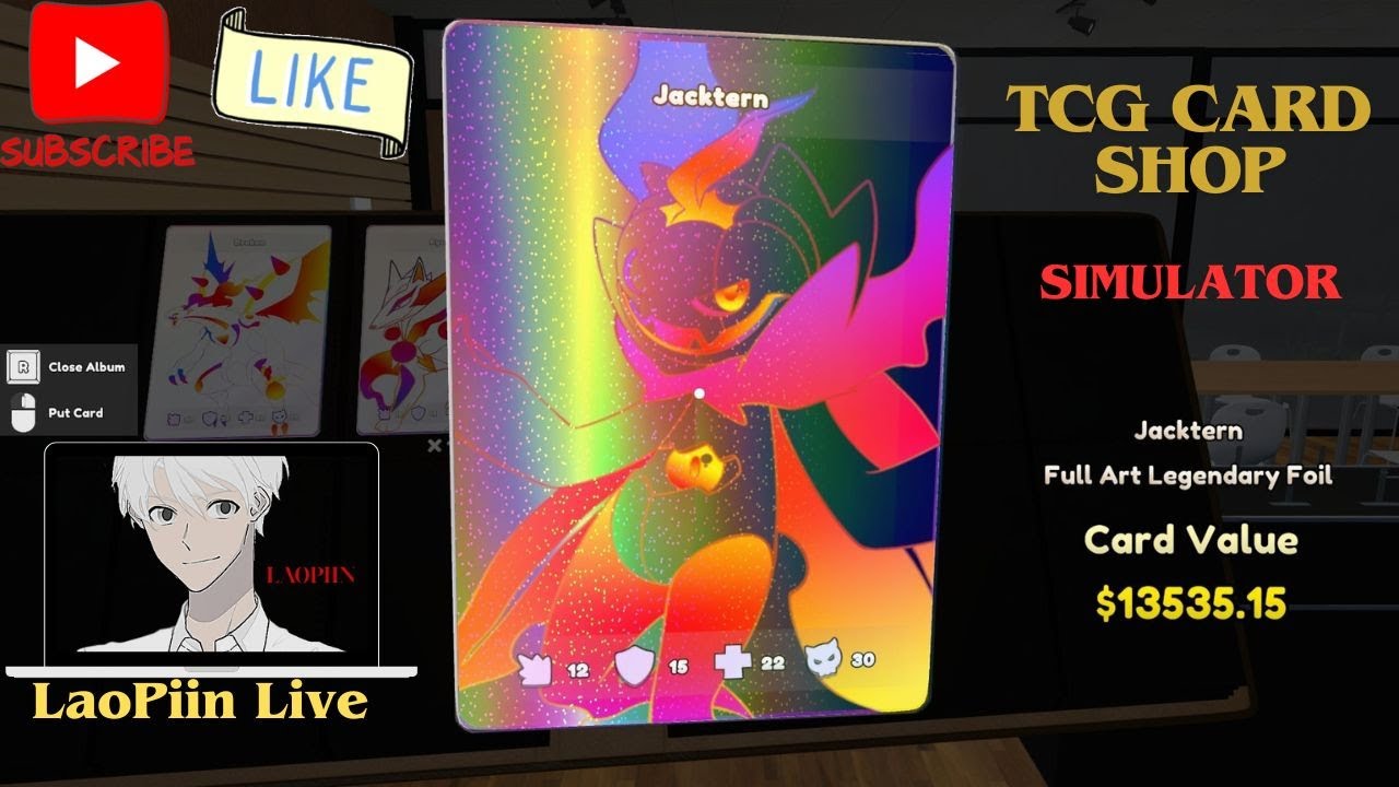 🔴LIVE🔴Xé TÚI MÙ Phiên Bản TeTraMon trong TCG Card Shop Simulator # ...