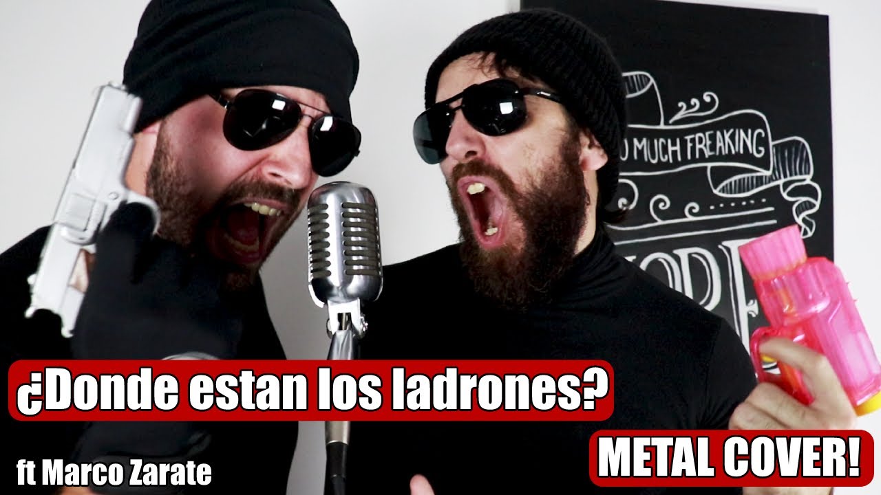 🥷🏻¿Dónde están los ladrones? - Shakira - METAL COVER! (Maxi Petrone ft Marco Zarate) - YouTube
