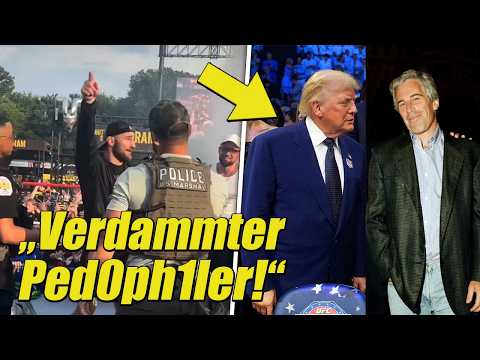 BLAMAGE Bei Trump-Geburtstagsfeier! Kämpfer Wird Nach Epstein-Spruch Von Polizei ABGEF`ÜHRT!