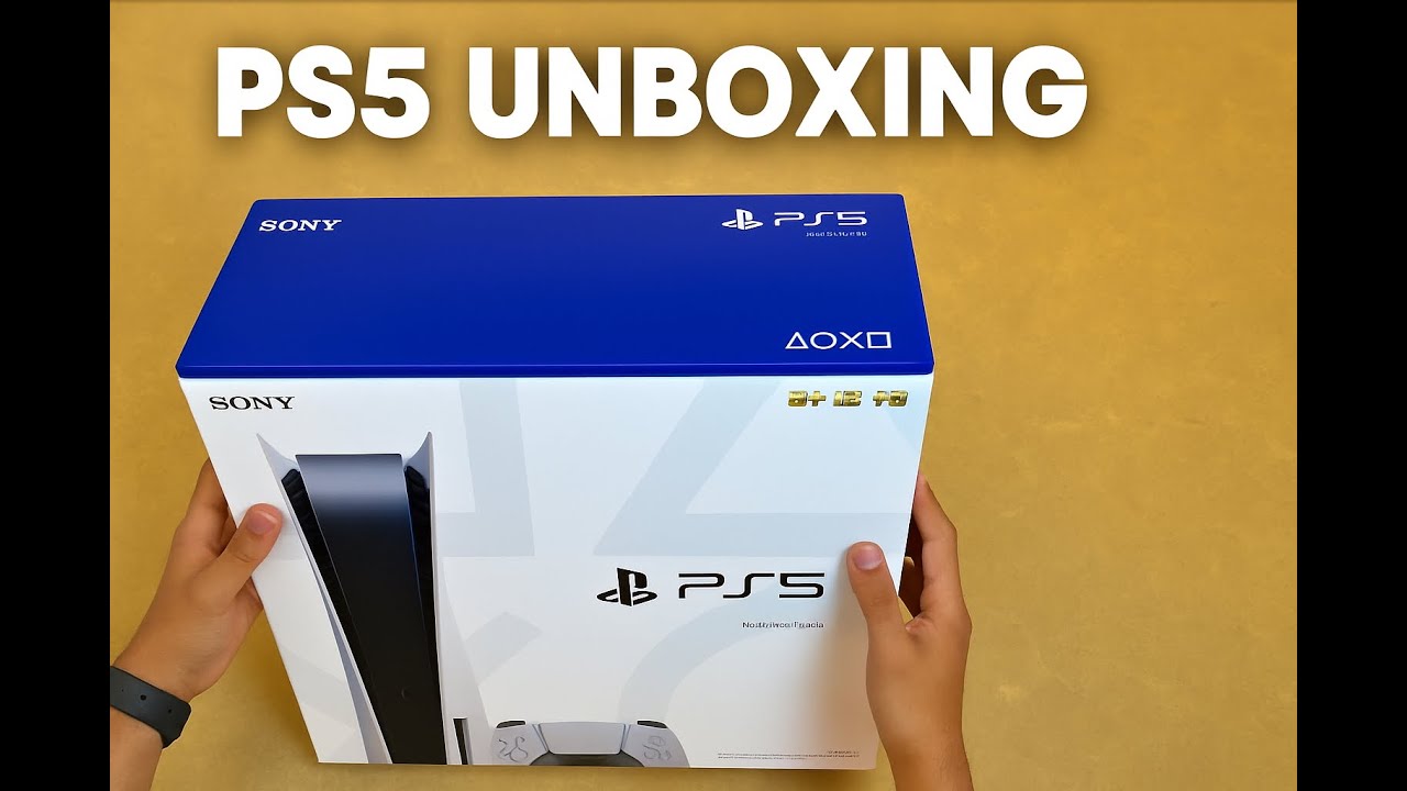 PlayStation 5 Unboxing | Calm & Satisfying - YouTube