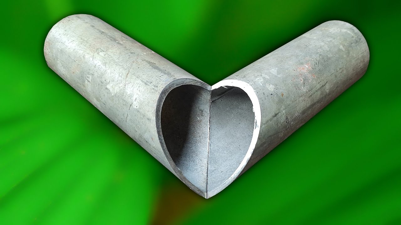 People never know the secret of perfect tube cutting - YouTube