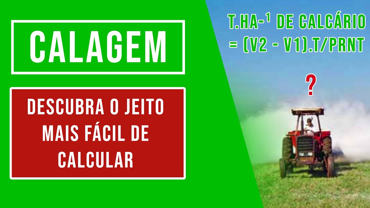 Calculo Necessidade De Calagem - RETOEDU