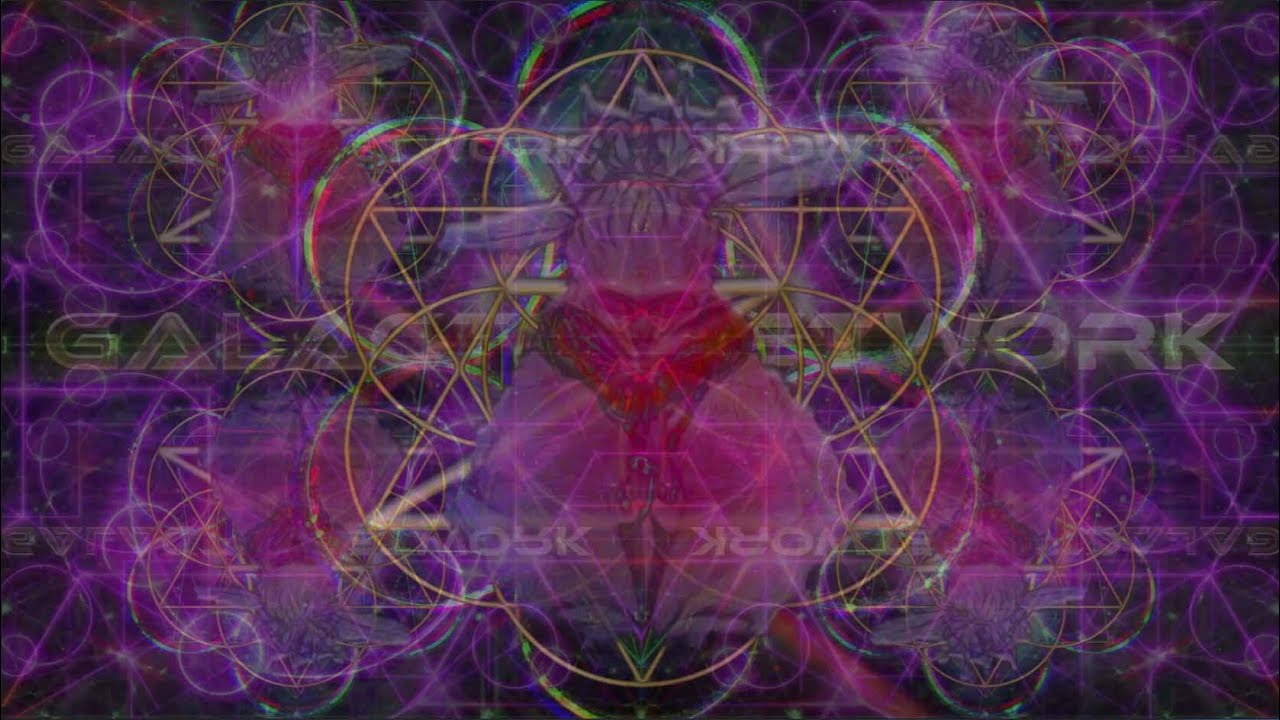 Bloom Chakra 4K Galactic Network VJ Visualizer - YouTube