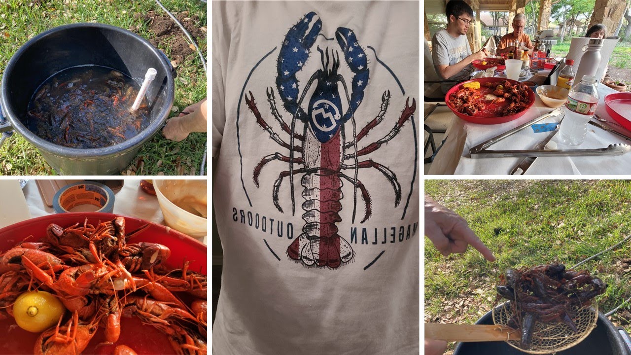 DIY Crawfish cleaner - YouTube