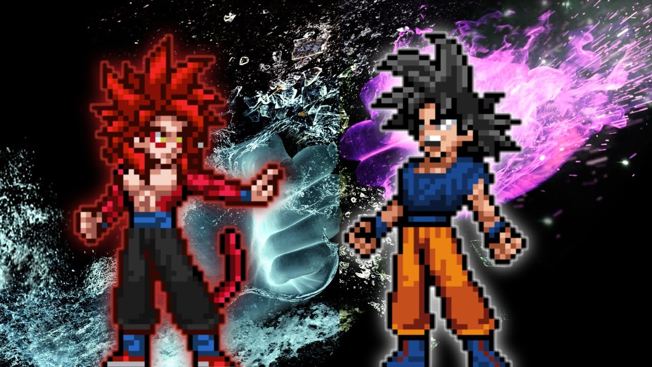 Super Goku 4 OP VS Son Goku UI 3.5(JUS) in Jump Force Mugen - YouTube
