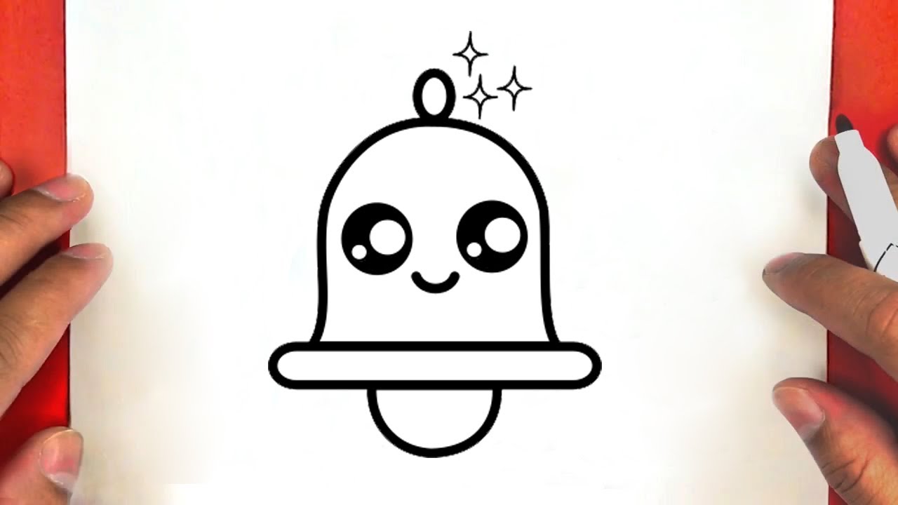 How to draw a cute Bell - YouTube