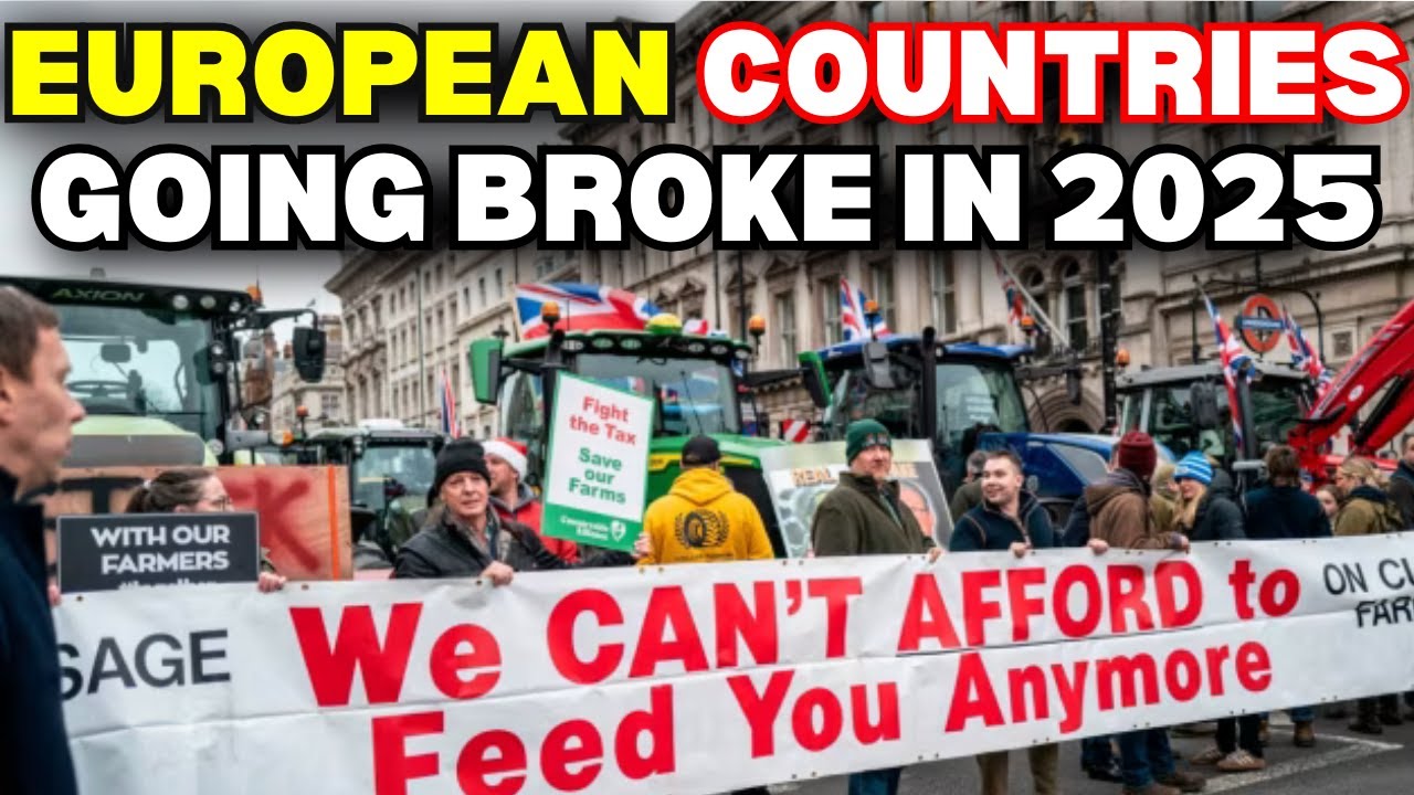 10 EUROPEAN Countries Going Broke in 2025 - YouTube