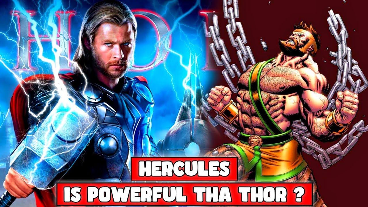 Hercules is Powerful Than Thor || God of Thunder || Mcu || #TheKomix ...