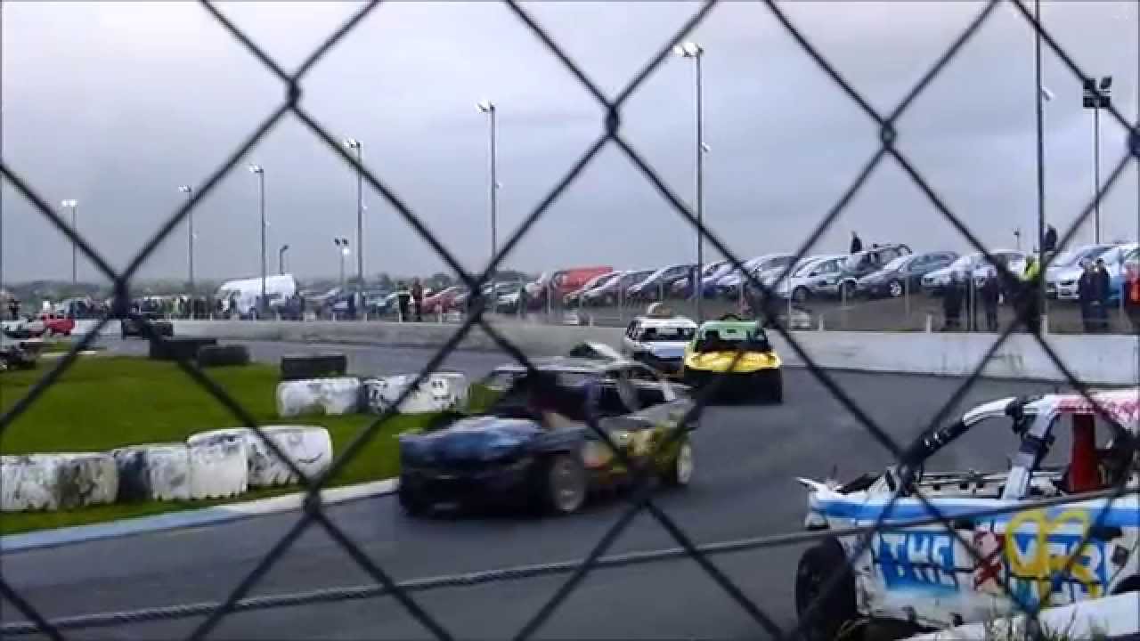 Aghadowey Oval 30/08/14 National 2L Bangers Race 1 - YouTube