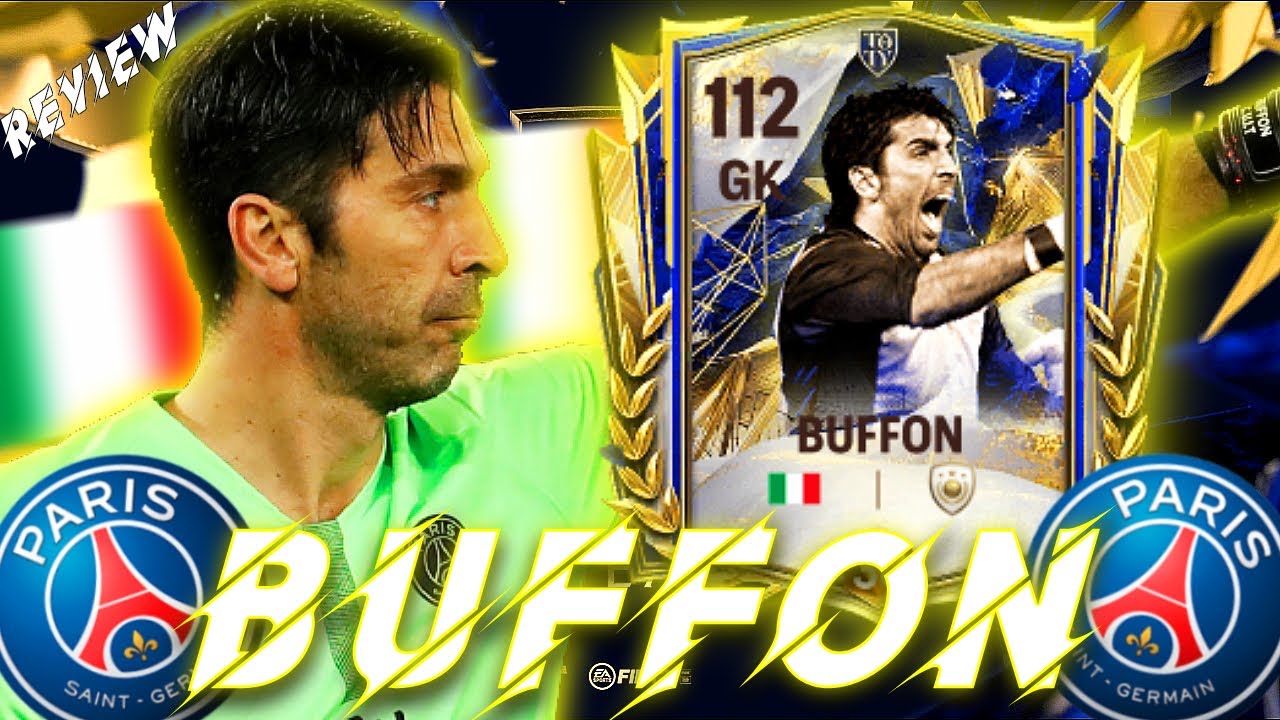 EL MEJOR PORTERO DEL JUEGO!?😱🔥 REVIEW BUFFON 🇮🇹 ICONO TOTY 🌟 112 GRL ...