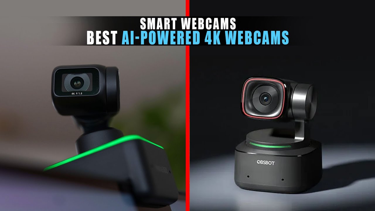 5 Best AI-Powered 4K Webcams 2024 | Top Smart Webcams - YouTube