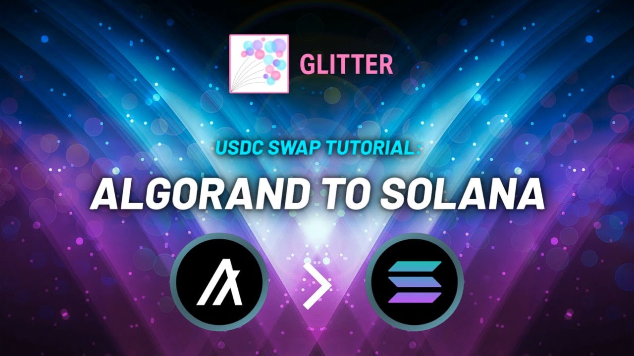 USDC Swap Tutorial: Algorand to Solana - YouTube