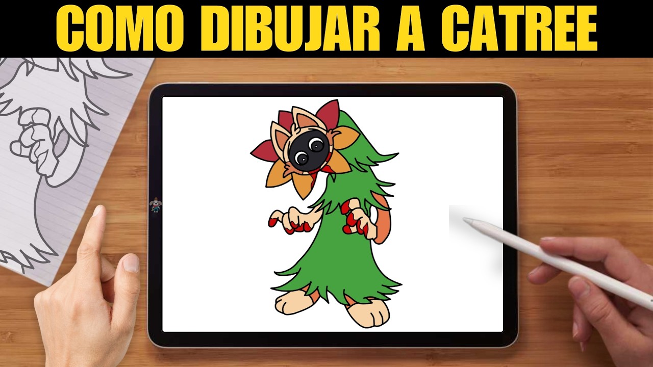 LA MEJOR forma de dibujar Catree Monstruo | Poppy Playtime | COMO ...