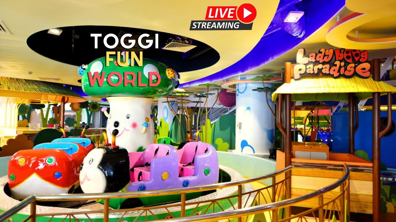 Live Stream to Toggi World all rides| Bashundhara city kids zone ...