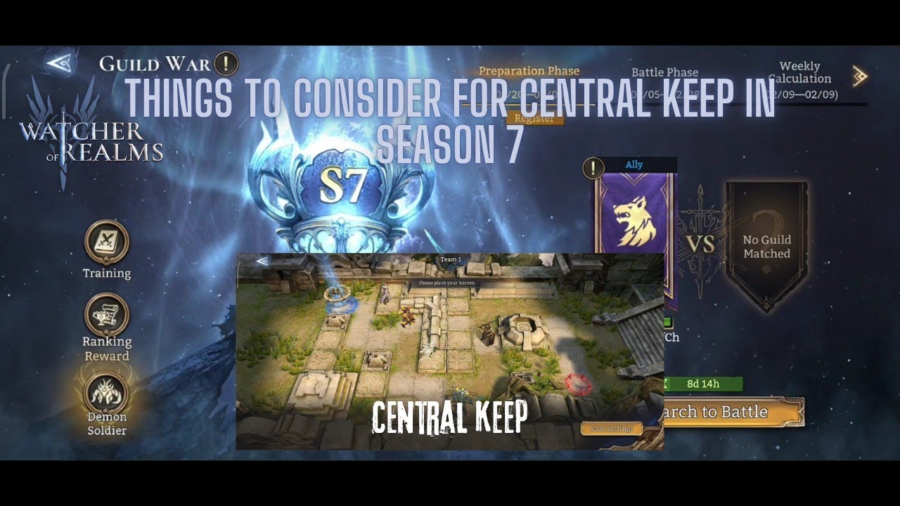 Things to Consider for Central Keep in Season 7 - Watcher of Realms ...
