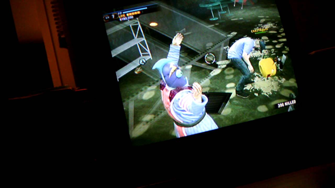 dead rising 2 off the record giant vomit footprints - YouTube