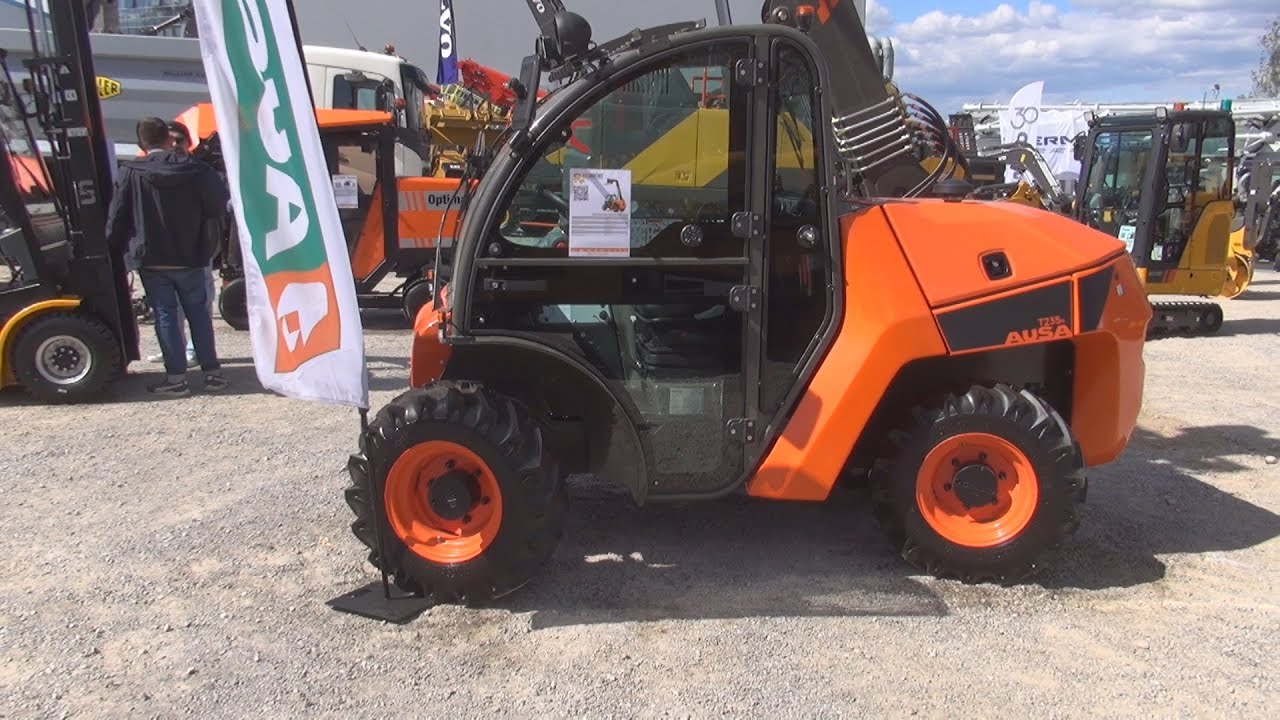 AUSA T235H Telescopic Handler (2024) Exterior and Interior - YouTube