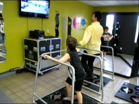 JT Channels "Mick Jagger" At Interactive Fitness! - YouTube