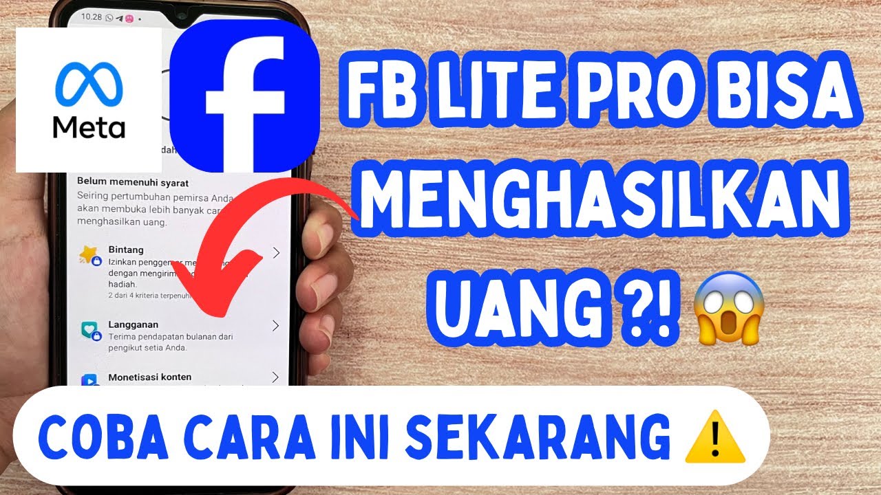 Cara FB Lite Pro Menghasilkan Uang - YouTube