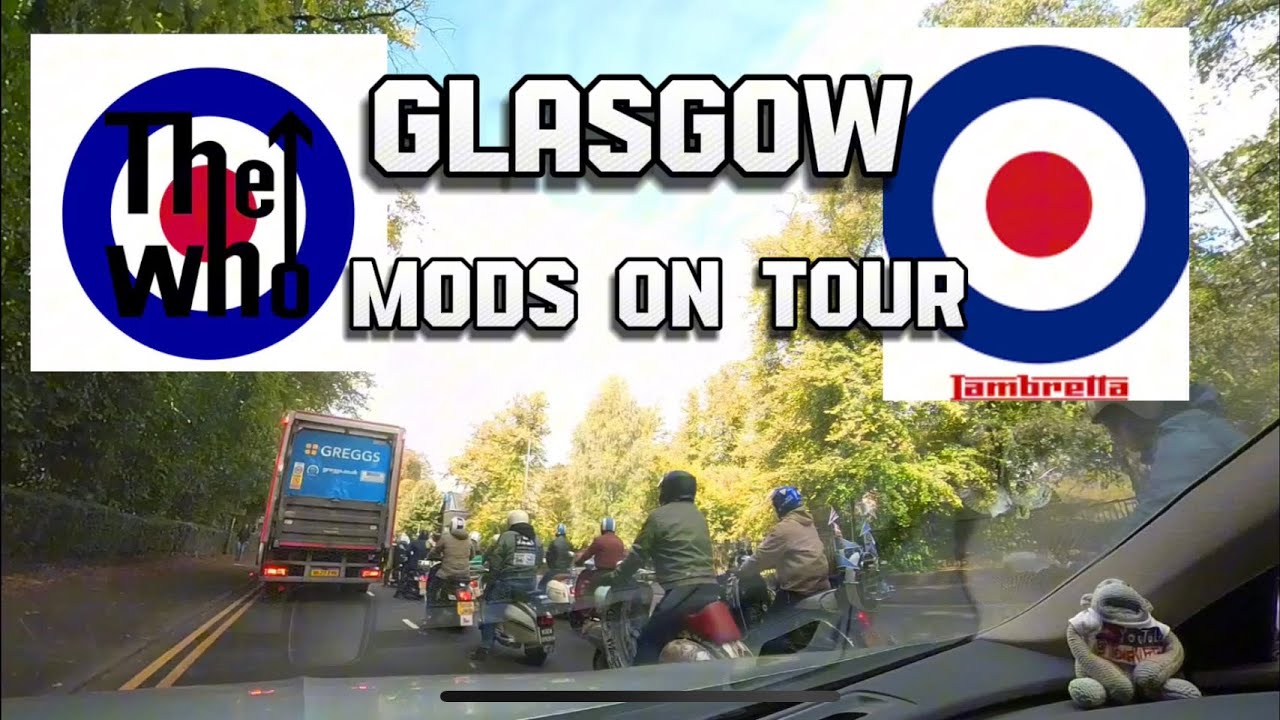 Mods on Tour , Glasgow , Byres rd , great Western rd - YouTube