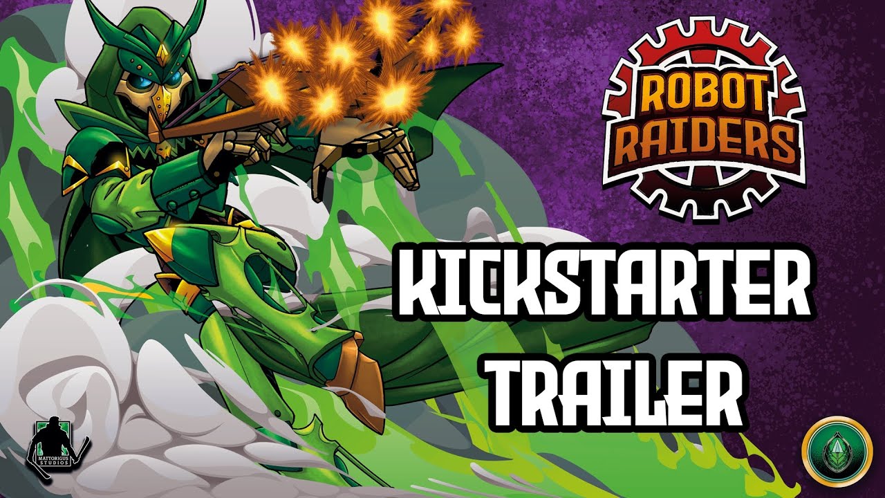 Robot Raiders Kickstarter Launch Window Trailer! - YouTube