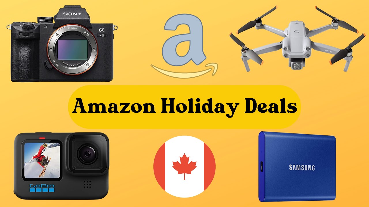 Amazon Deals On Sony, DJI Cameras And More I December 2022 - YouTube