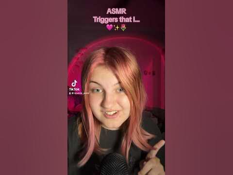 ASMR | Triggers that I… #asmr #tingling #asmrshorts #asmrvideo #satisfying #tingly #relaxing ...