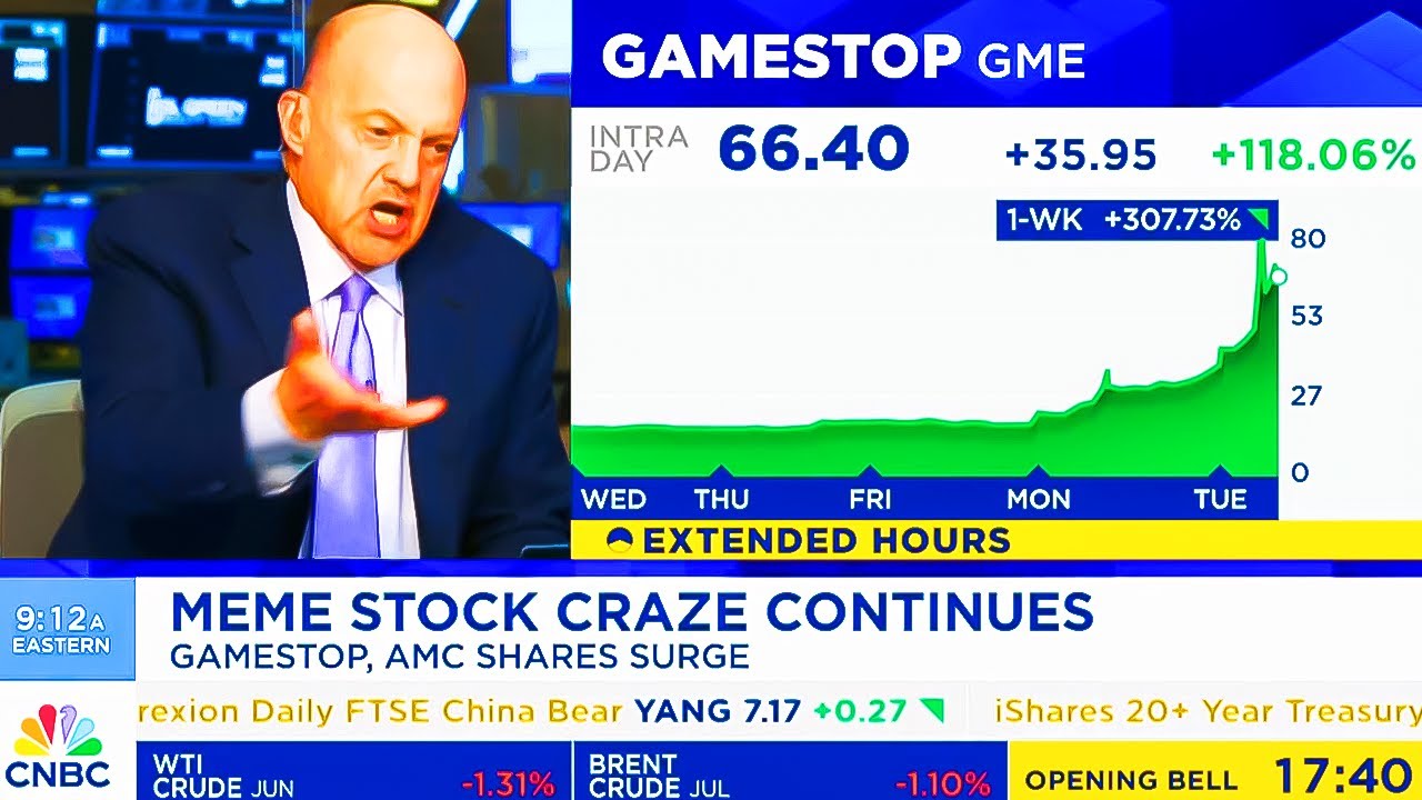 Cramer Today Puzzled By GameStop, Roaring Kitty, GME Stock & AMC Stock ...