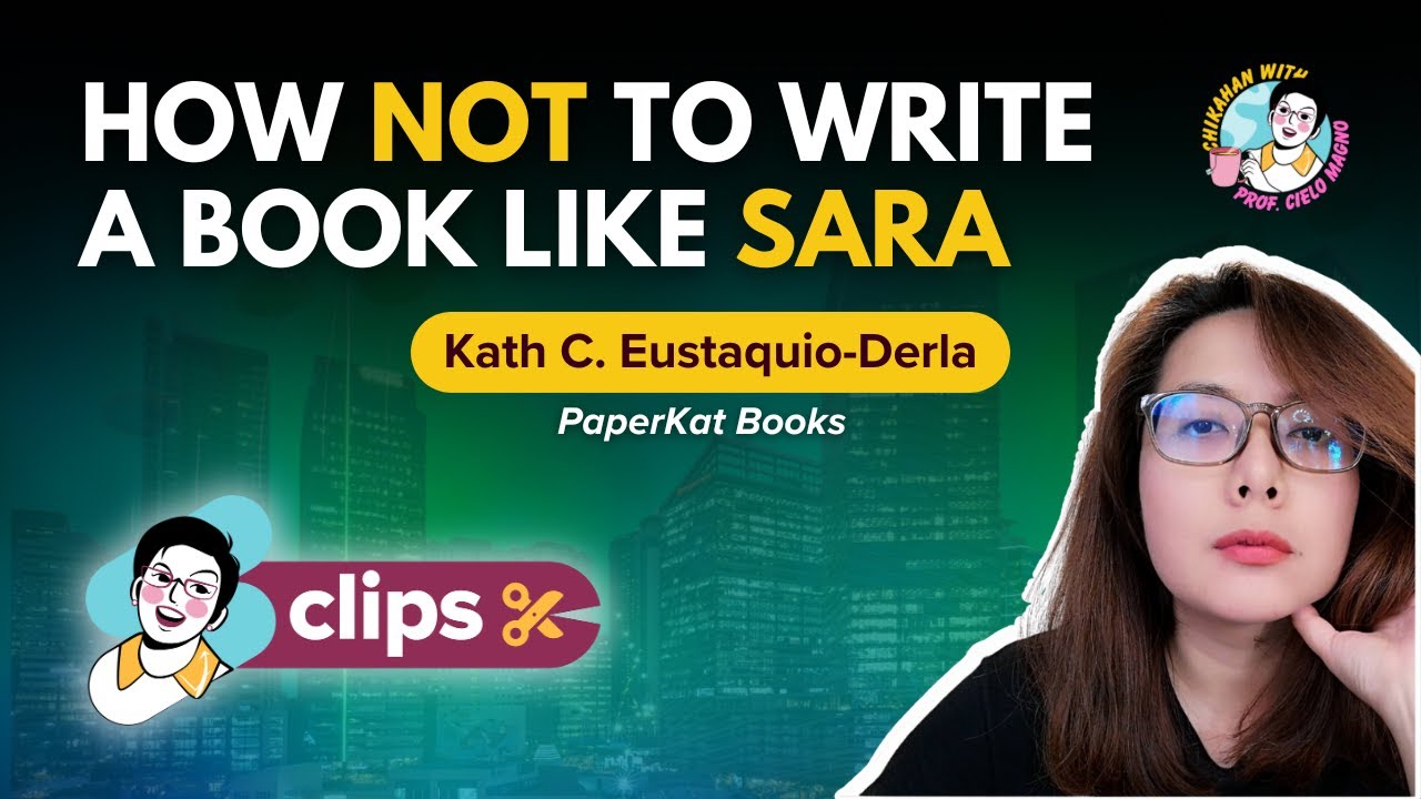 How Not to Write a Book Like Sara - YouTube