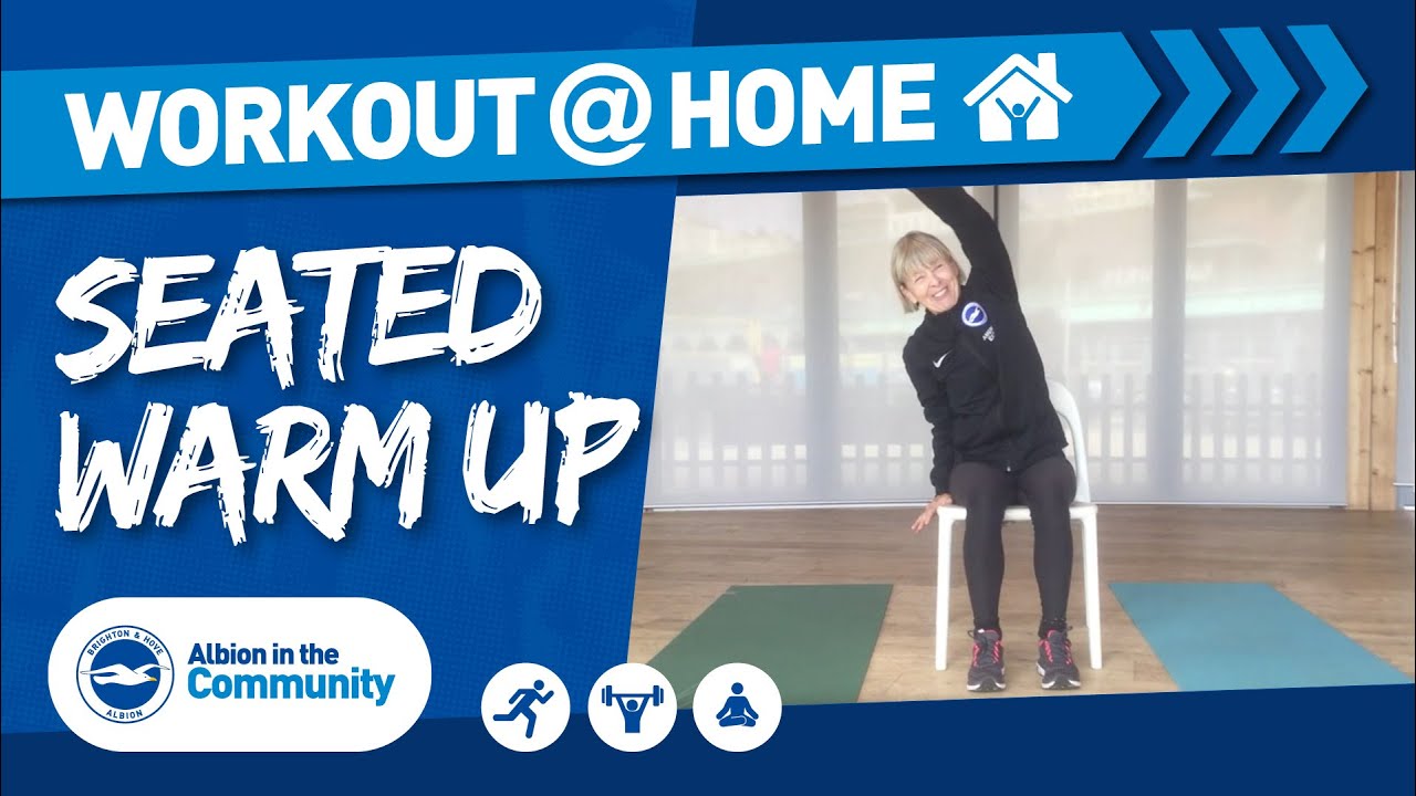 Workout @ Home: Seated warm up - YouTube