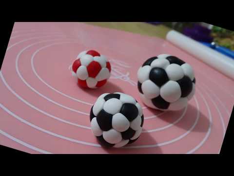 Şeker Hamurundan Futbol topu Nasıl yapılır?
