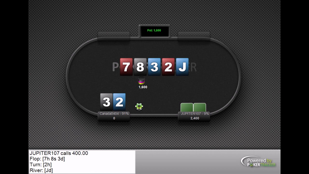 PokerStars Hand #215325295316 - YouTube