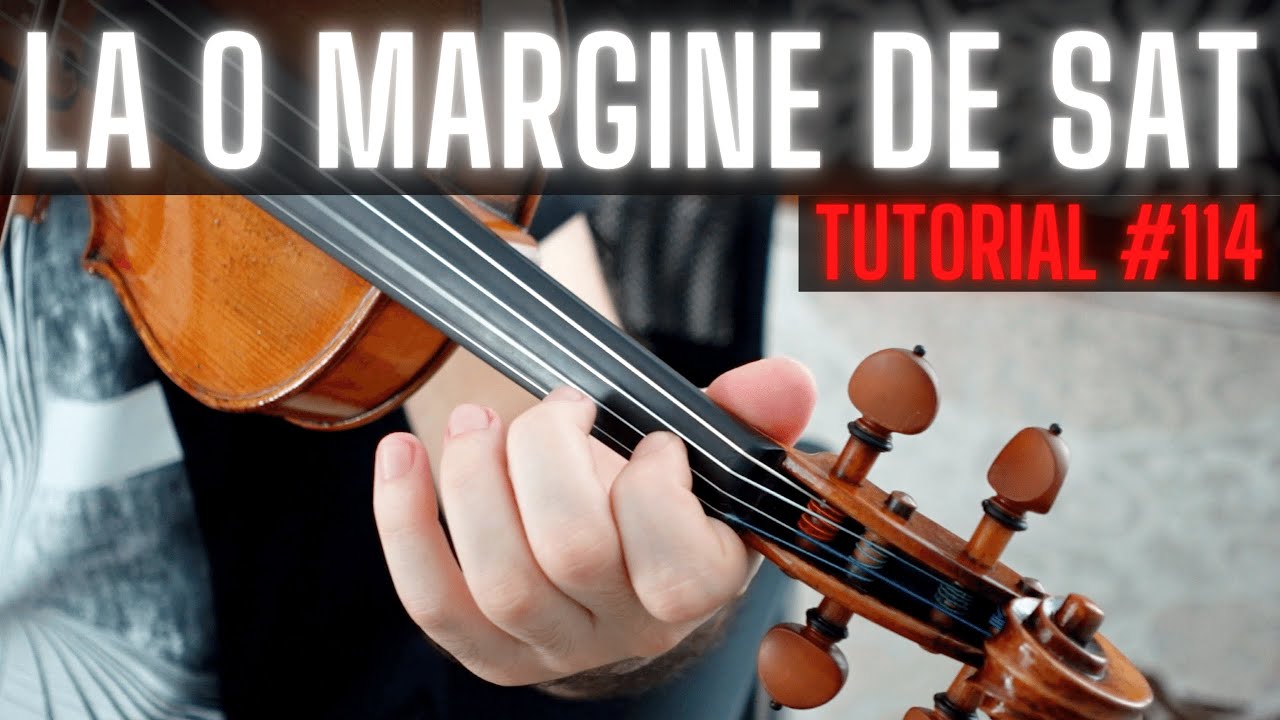 TUTORIAL VIOARA #114 🎻 LA O MARGINE DE SAT by Leo de la Rosiori ...