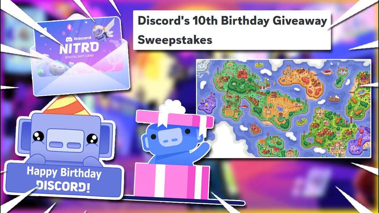 Discords 10th Birthday: Discord Giving NITRO to EVERYONE (LIMITED ...
