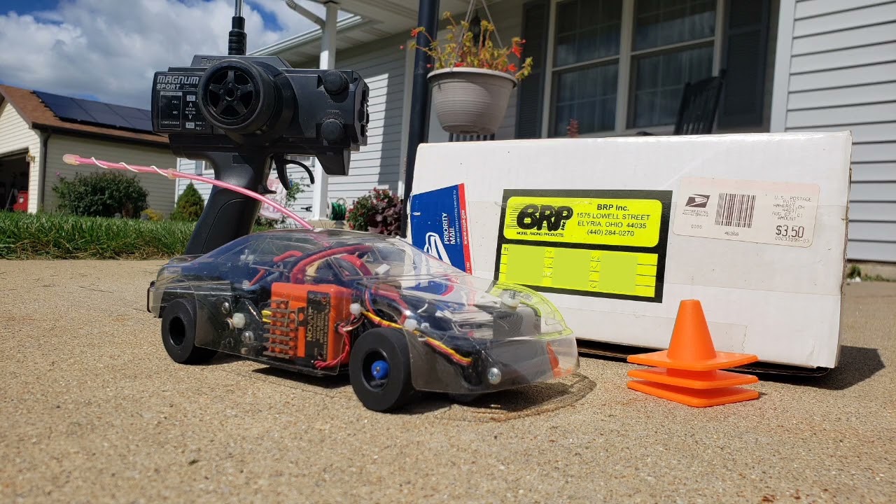 Brp 1/18 stock car rc restoration - YouTube