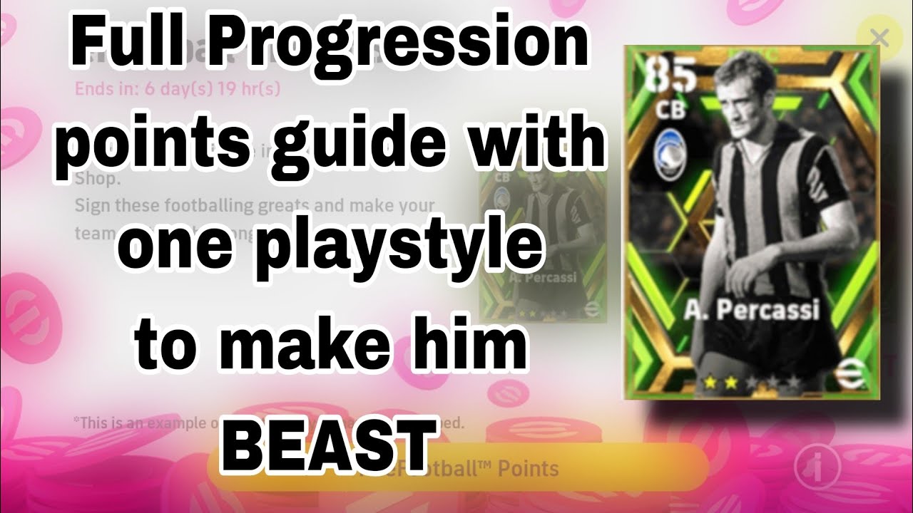 Full Progression points Training Guide of A.Percassi - YouTube