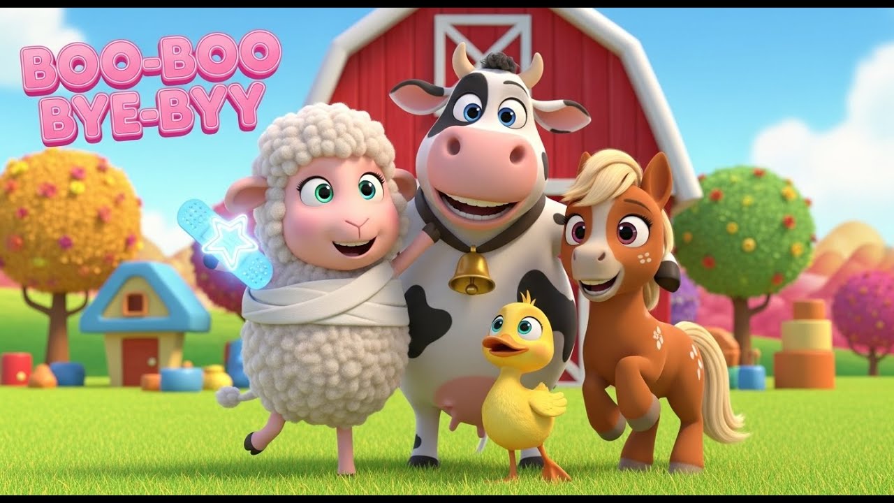 Boo Boo Bye-Bye! 🩹 Kid's Song & Nursery Rhymes for Toddlers | Pixar ...