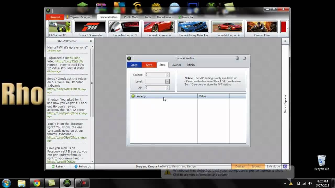 How to Mod Forza 4 with USB - YouTube