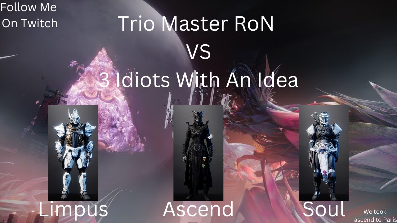 Trio Master RoN Final Encounter (Nezarec) - Featuring Limpus & Ascend ...