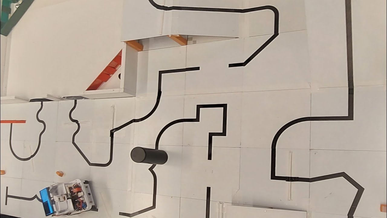 RoboCup Junior Rescue Line 2024 | German Qualifying Hannover, 2nd Run ...