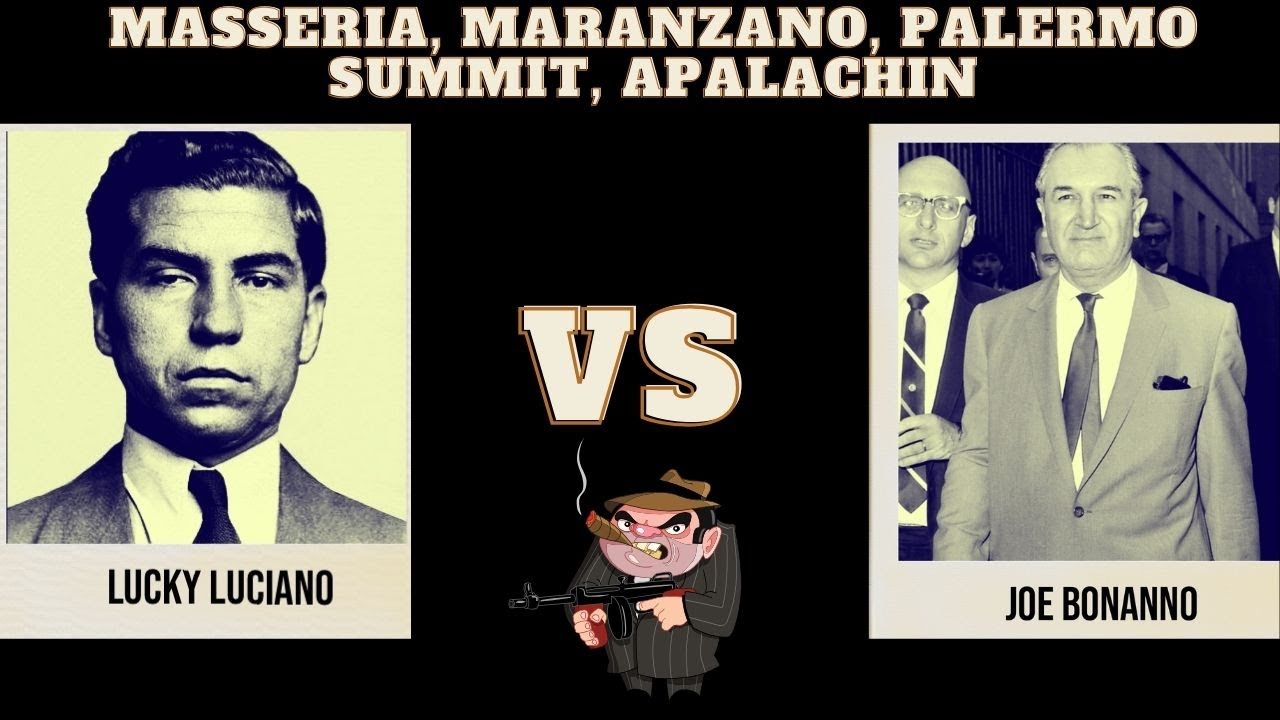 BEHIND THE HEADLINES EP. 2 - LUCKY LUCIANO VS. JOE BONANNO - YouTube