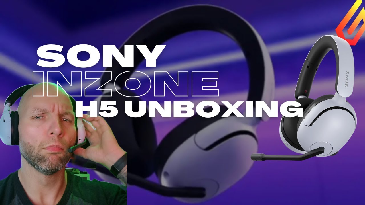 Sony Inzone H5 Headset unboxing - YouTube